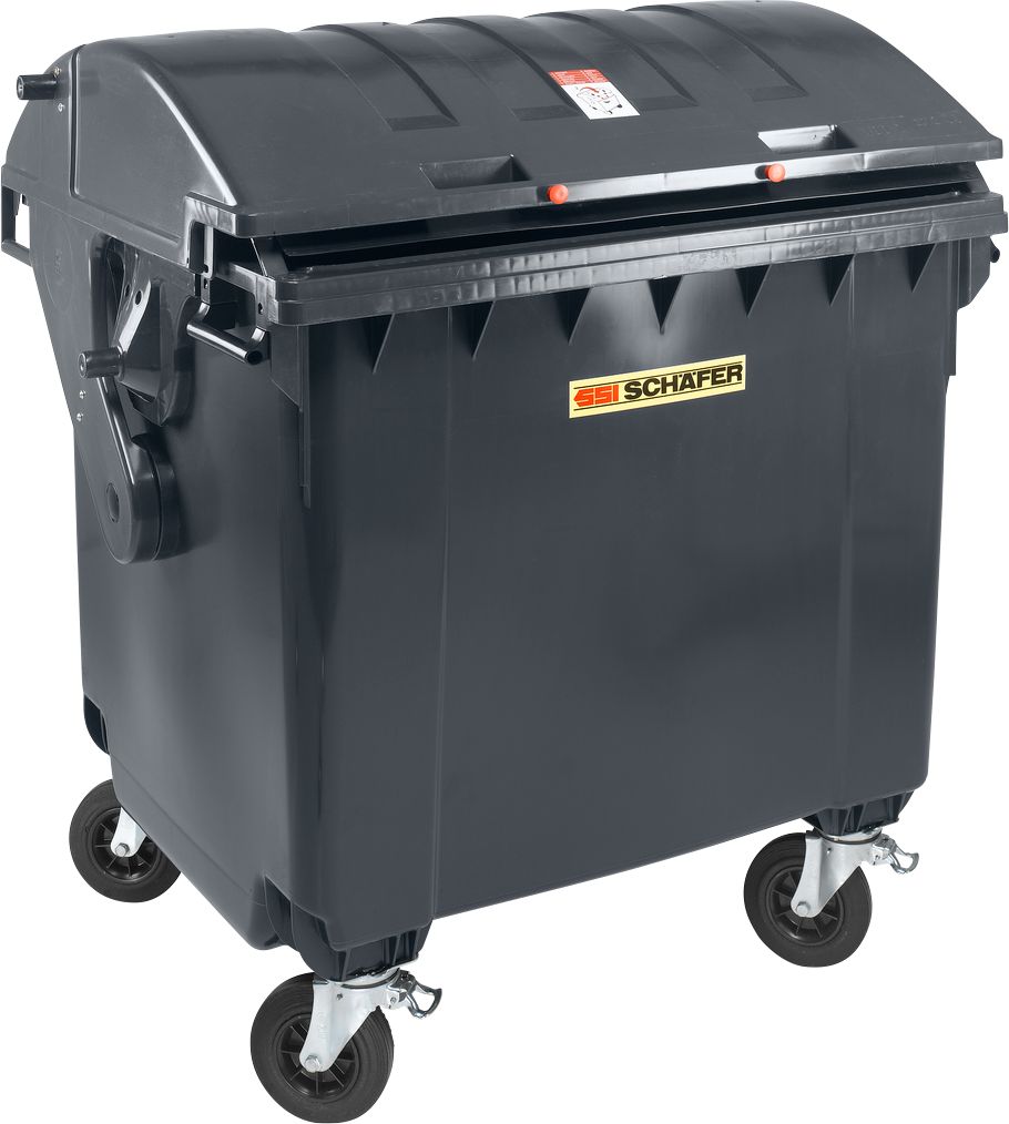 Müllcontainer MGB 1100 RD, Kunststoff, Runddeckel, 1100 l günstig ...