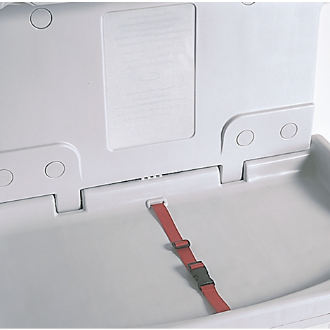 Baby-Wickelstation Rubbermaid®, für die horizontale Wandmontage ...