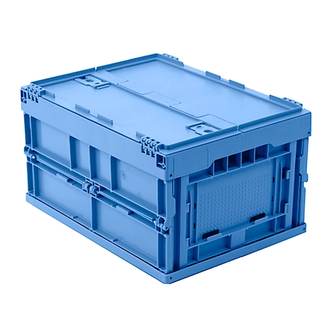 Cubo plegable Euro 4322 DL, con tapa, para transporte y manipulación ...