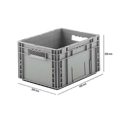 Euro Box Serie MF 4120/4170/4220, vervaardigd van PP, inhoud 10/14,6/19 ...