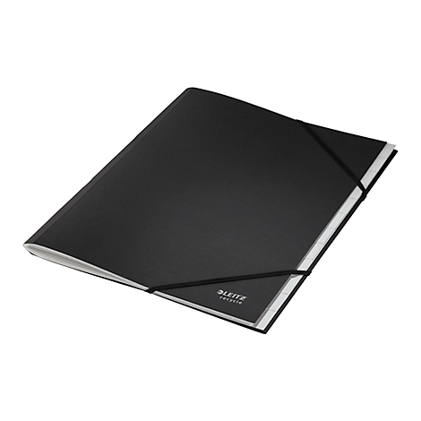 Leitz® Recycle map, A4, 6/12 vakken met blanco tabbladen, inhoudsopgave ...