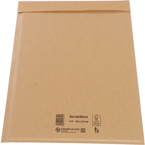 MD SecureWave Securepack gerecyclede enveloppen, papieren voering ...