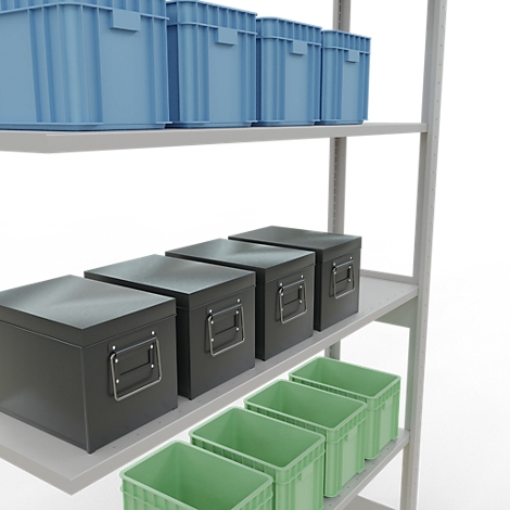 Schulte Lagertechnik Fachbodenregal-Stecksystem MULTIplus 150 ...