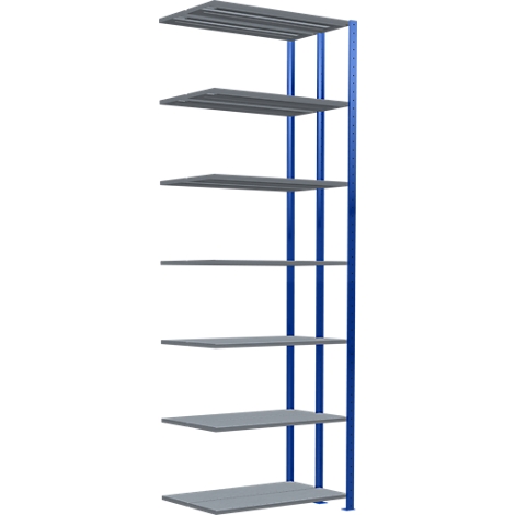 Schulte Lagertechnik Fachbodenregal-Stecksystem MULTIplus 150, Doppel ...