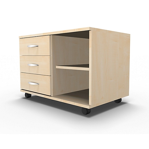 Mobiles Sideboard, Regal + 3 Schübe + Utensilienschub, B 800 ...