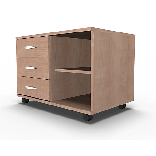 Mobiles Sideboard, Regal + 3 Schübe + Utensilienschub, B 800 ...