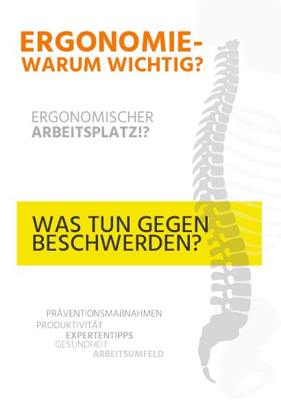 Ergonomie am Arbeitsplatz: Online-Ratgeber