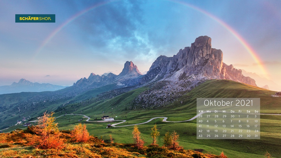 Desktopkalender kostenlos downloaden | Schäfer Shop