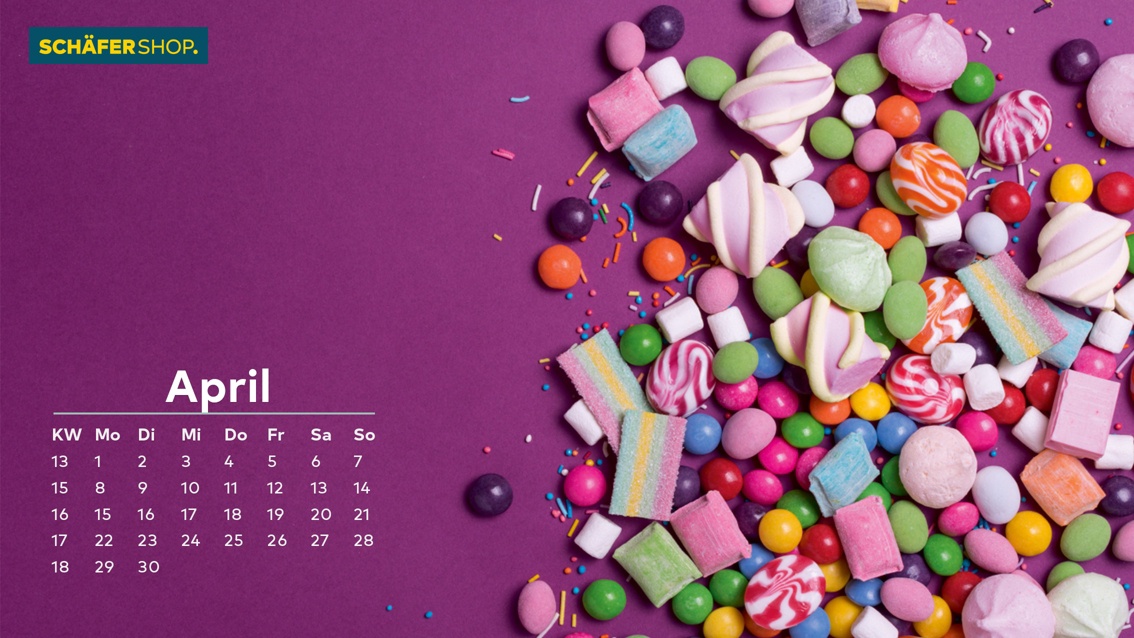 Desktopkalender kostenlos downloaden | Schäfer Shop