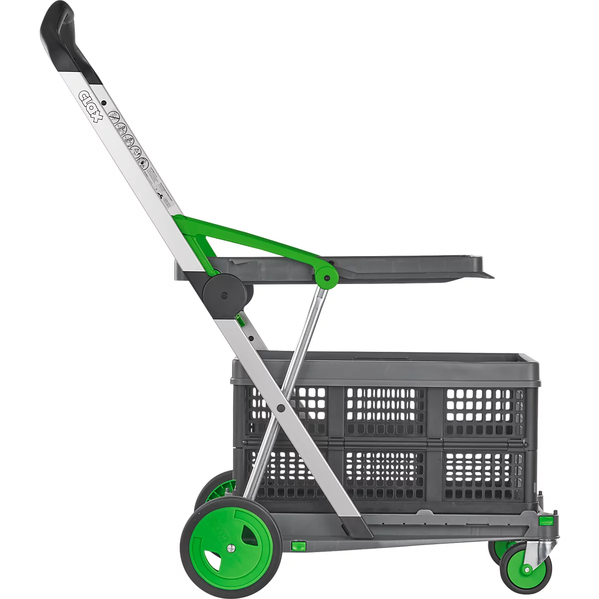 Klappmobil CLAX®, 2 Etagen, Tragkraft bis 60 kg, Lenk- & Bockrollen ...