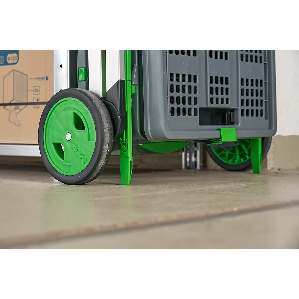 Klappmobil CLAX®, 2 Etagen, Tragkraft bis 60 kg, Lenk- & Bockrollen ...