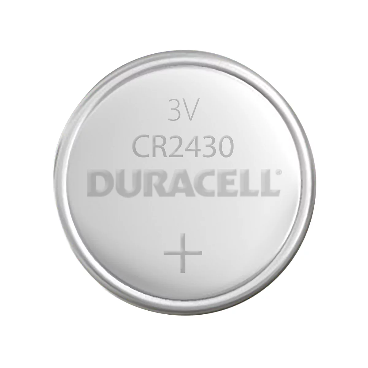 Knopfzelle Duracell® CR2430, Spannung 3 V, Lithium, silber, 1 Stück günstig kaufen | Schäfer Shop