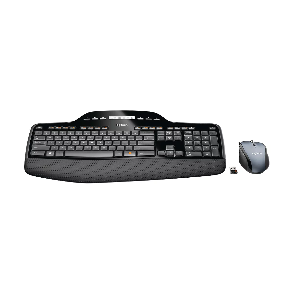 Logitech Wireless Desktop MK710, ergonomisch, Set van toetsenbord en ...