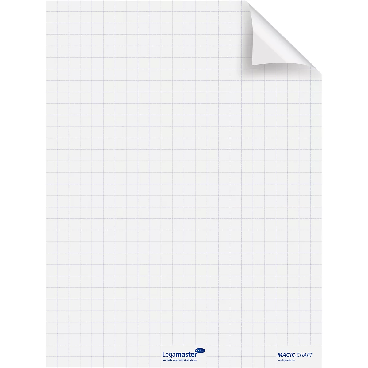 Magic Charts Legamaster, für Whiteboards, blanko, selbstklebend ...