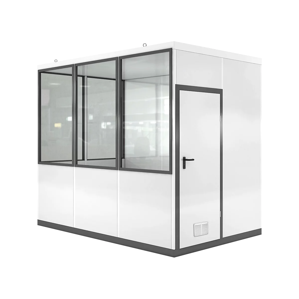 Mobiles Raumsystem WSM, L 3045 x B 2045 mm, für Außenaufstellung, mit ...